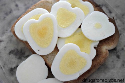 Heart-Shaped Hard-Boiled Eggs Recipe | Drugstore Divas