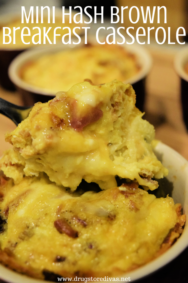 Mini Hash Brown Breakfast Casserole Recipe | Drugstore Divas