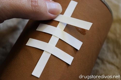 DIY Football Utensil Holder | Drugstore Divas