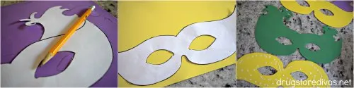 DIY Mardi Gras Masks | Drugstore Divas