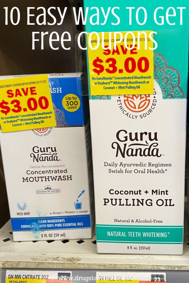 10 Easy Ways To Get Free Coupons | Drugstore Divas