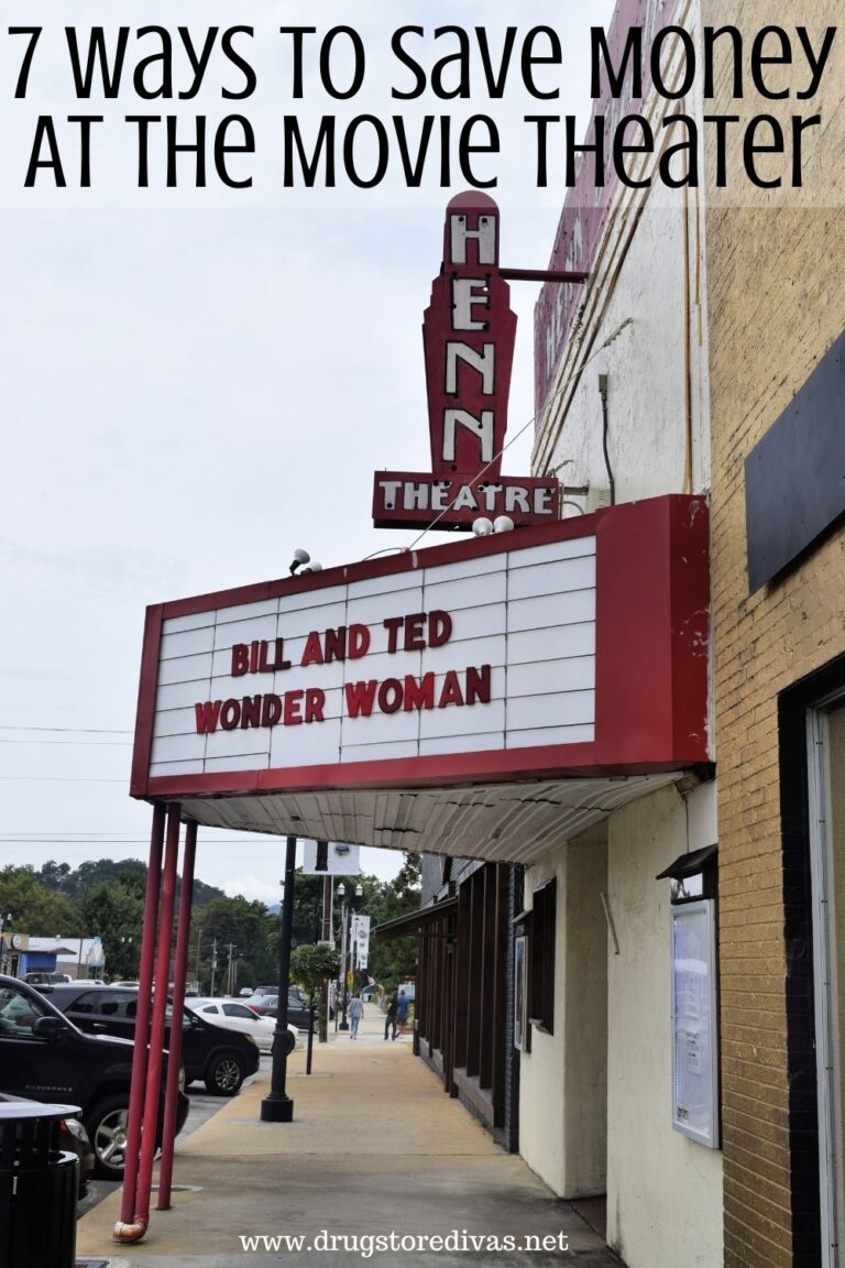 7 Ways To Save Money At The Movie Theater | Drugstore Divas