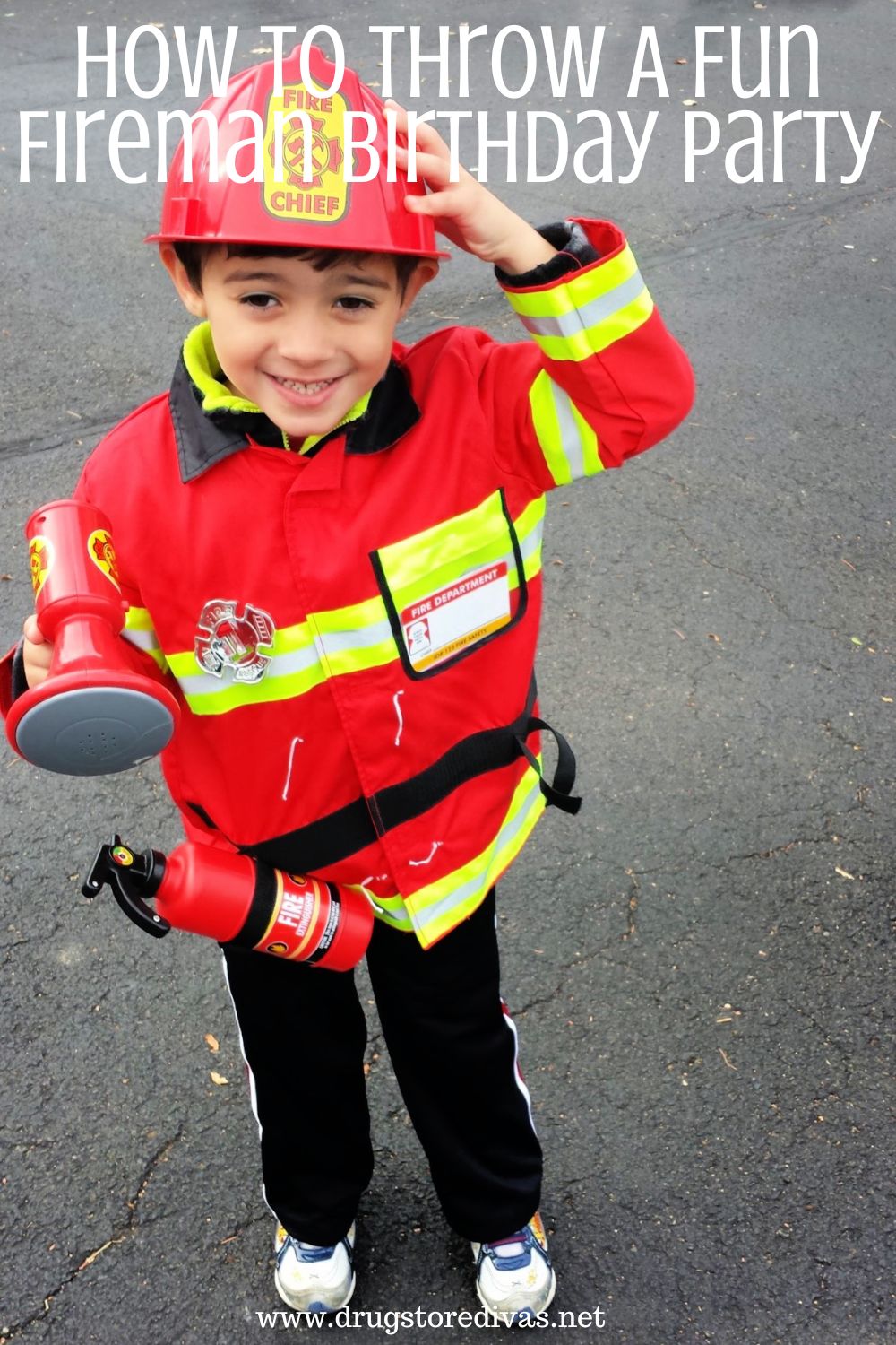 How To Throw A Fun Fireman Birthday Party | Drugstore Divas