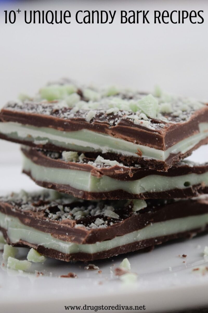 Mint Chocolate Bark Recipe | Drugstore Divas
