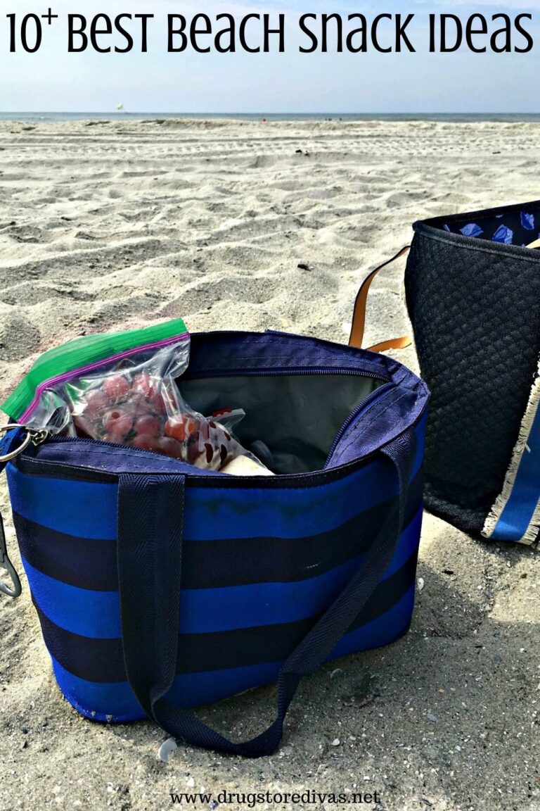 10+ Best Beach Snack Ideas | Drugstore Divas