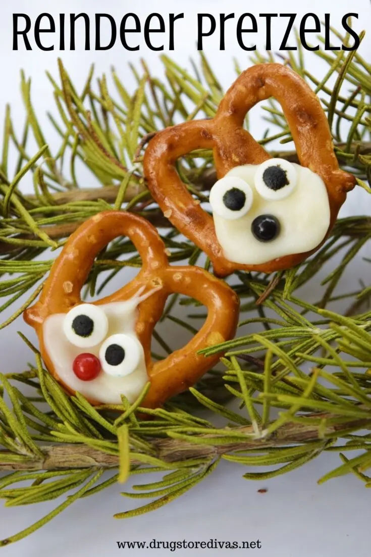 Reindeer Pretzels Recipe | Drugstore Divas