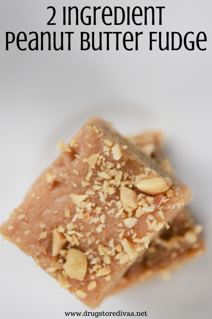 2 Ingredient Peanut Butter Fudge (with condensed milk) Recipe ...