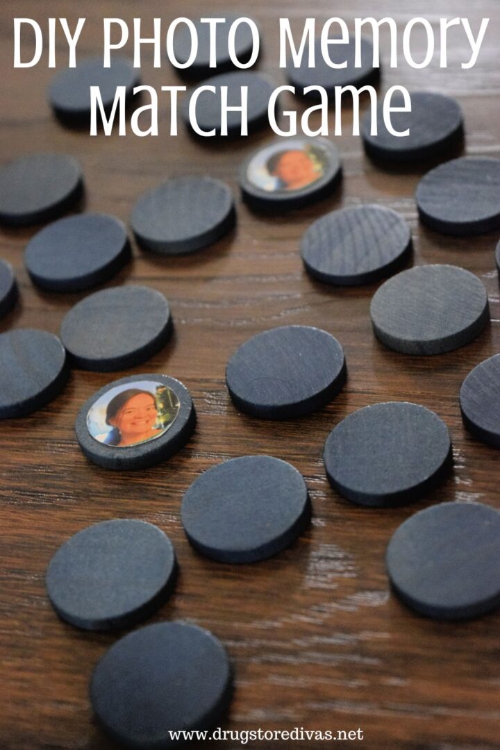 DIY Photo Memory Match Game | Drugstore Divas