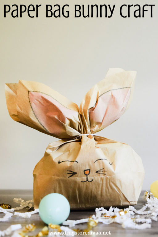 Paper Bag Bunny Craft | Drugstore Divas