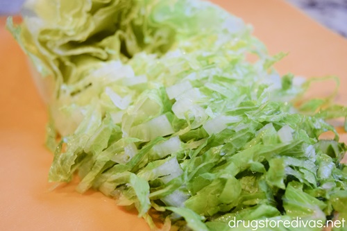 Maroulosalata (Greek Lettuce Salad) With Olives Recipe | Drugstore Divas