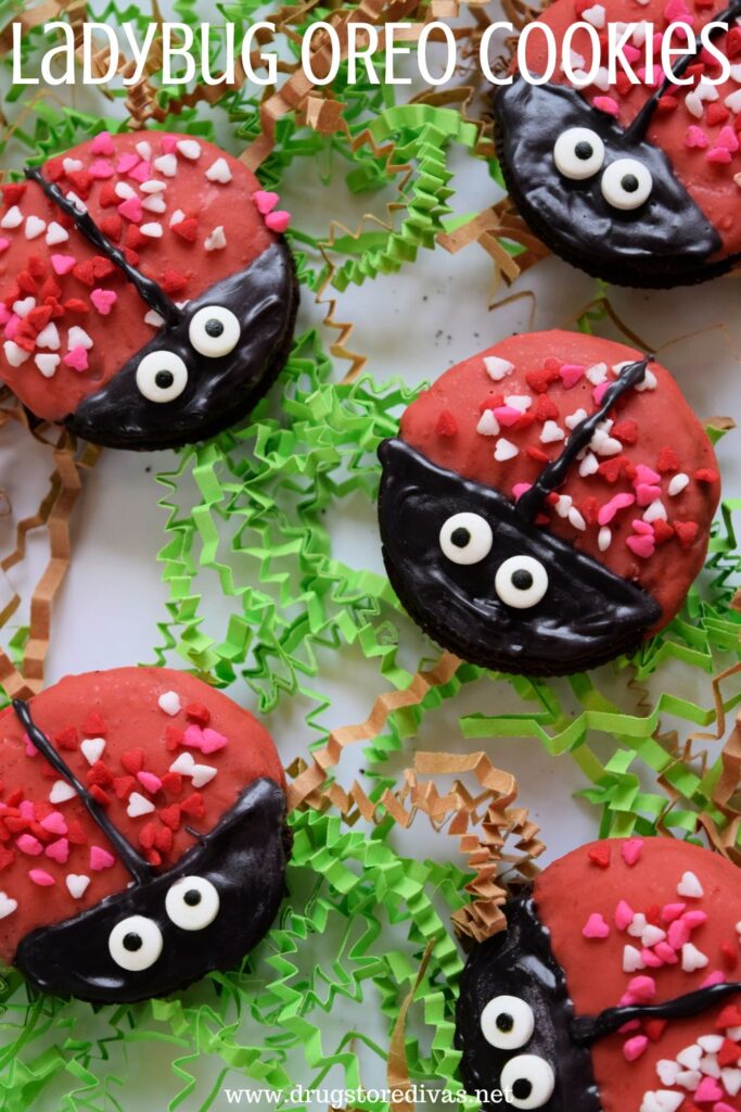 Ladybug OREO Cookies Recipe | Drugstore Divas