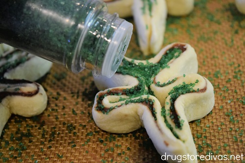 Nutella Puff Pastry Shamrocks Recipe | Drugstore Divas