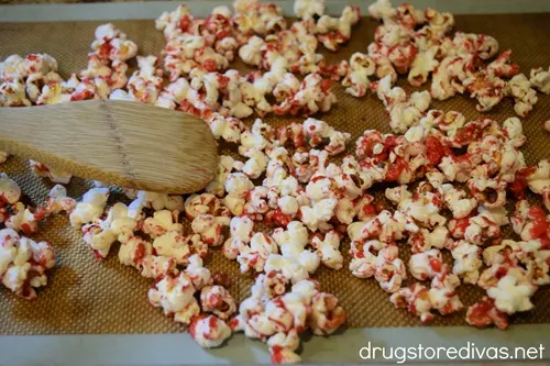 Red, White, And Blue Popcorn Recipe | Drugstore Divas