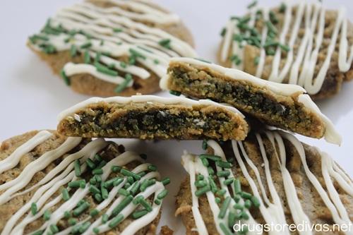 Green SunButter Cookies For St. Patrick's Day Recipe | Drugstore Divas