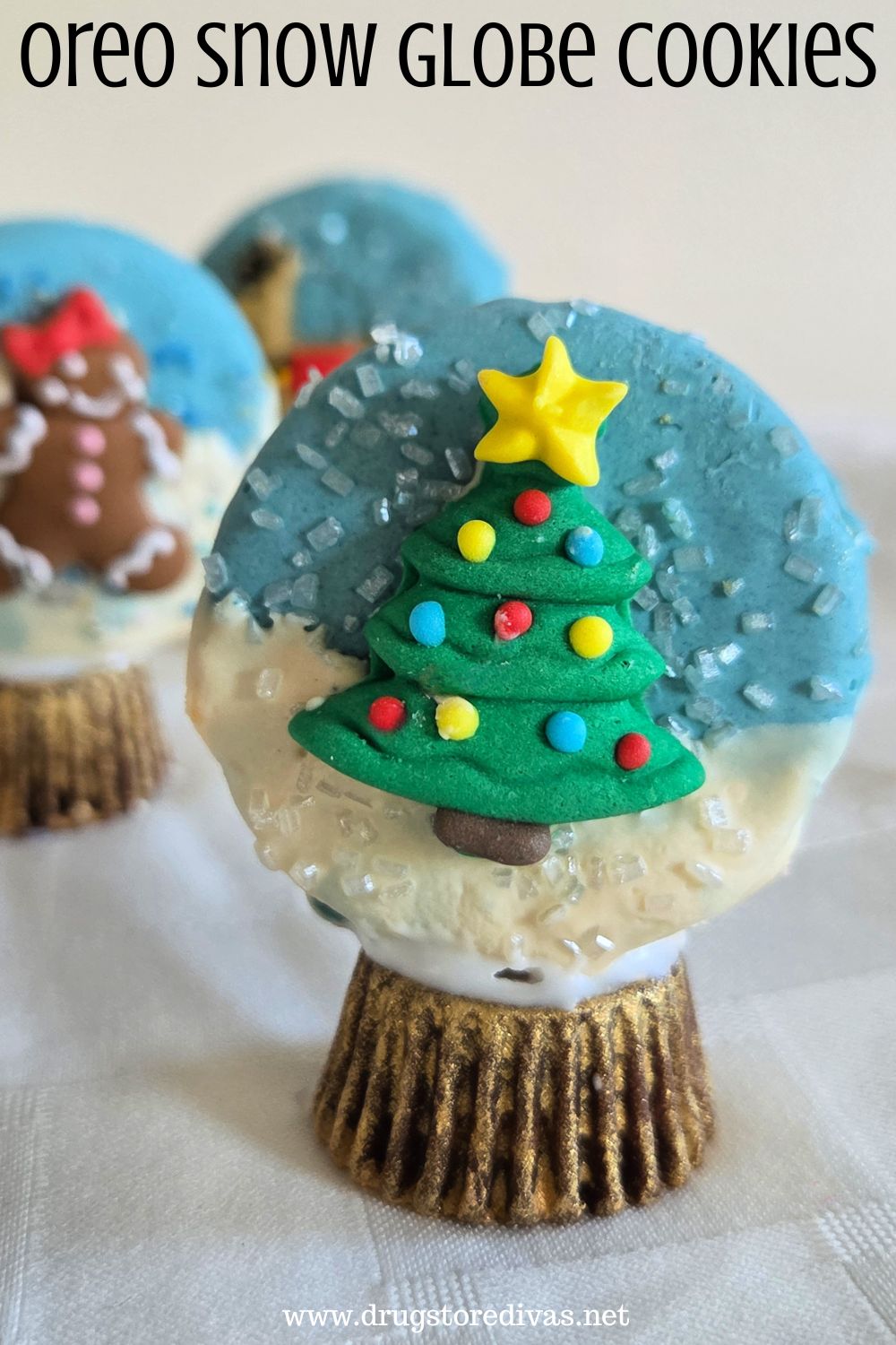 Oreo Snow Globe Cookies Recipe | Drugstore Divas